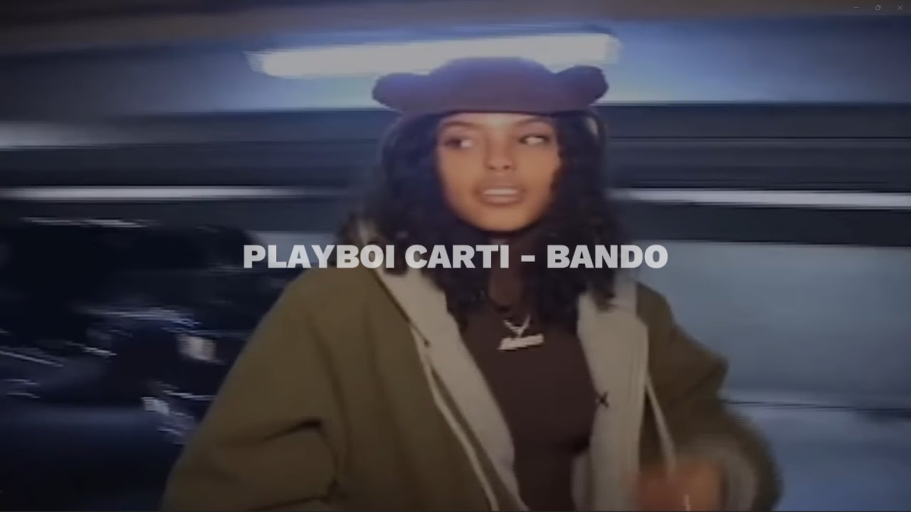 카티 앨범 안내서 팬들이 빡쳐서 만든 곡 | Playboi carti - Bando - YouTube