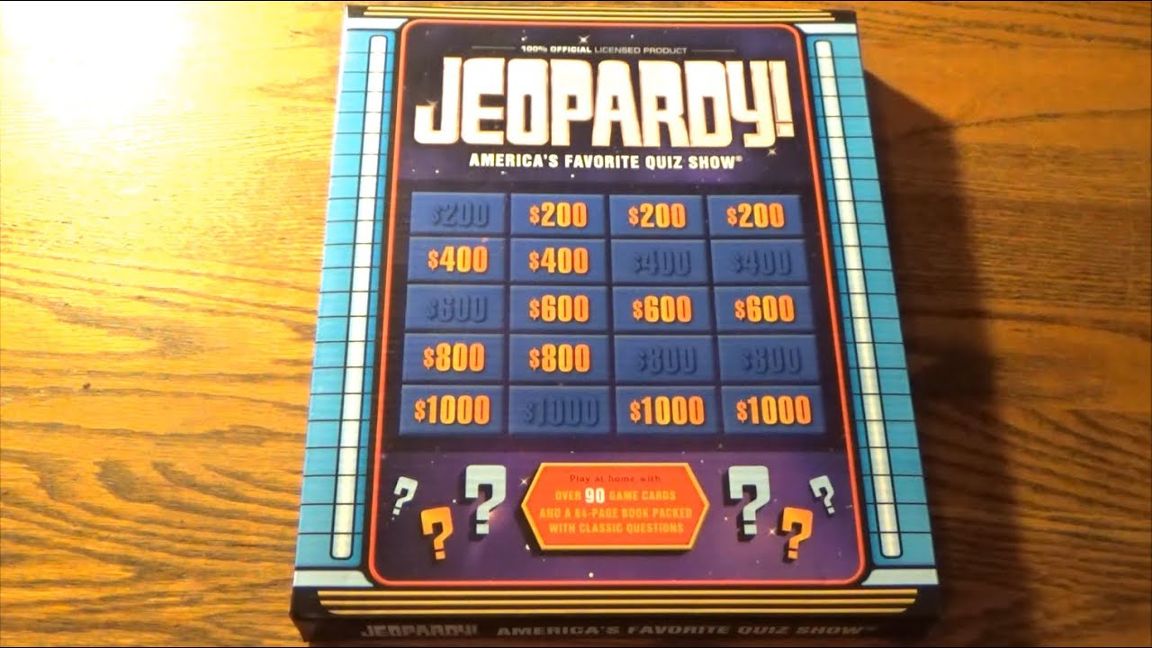 What Is The Best Pop Quiz On TV? - Jeopardy! Play-At-Home Game by Igloo ...