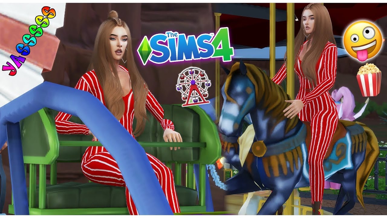 RIDE ROLLER-COASTERS IN THE SIMS 4 MOD?!?! - YouTube