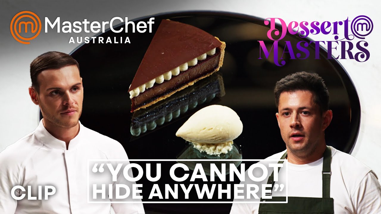 "You Cannot Hide Anywhere" | MasterChef Australia Dessert Masters ...