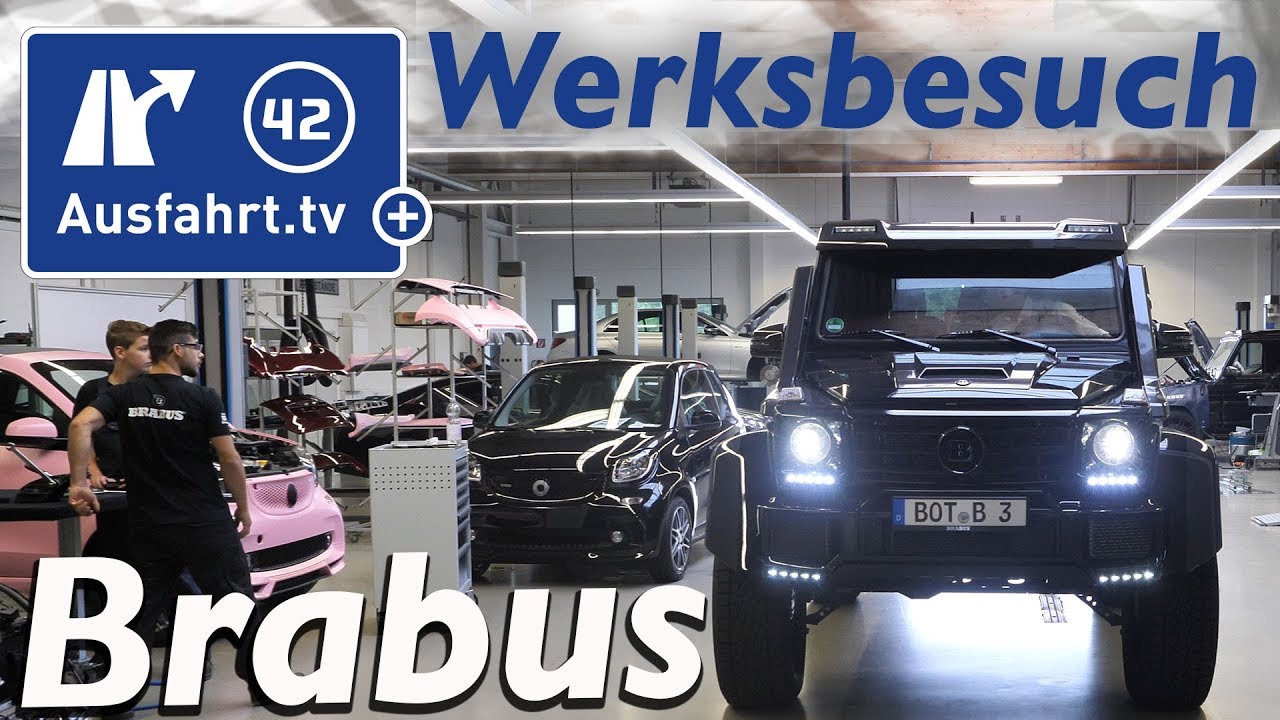 [P] Werksbesuch bei Brabus in Bottrop mit Continental Reifen - YouTube