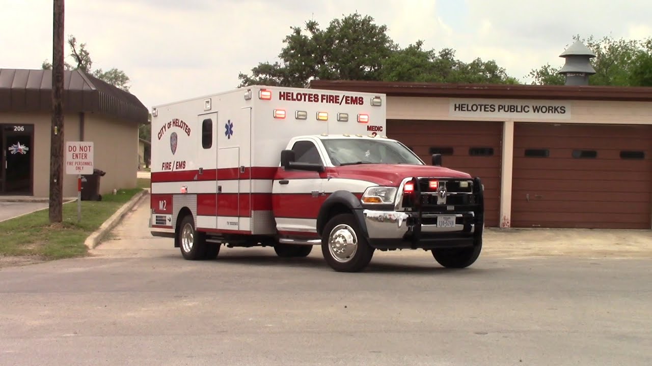 Helotes Fire Department Medic 2 And Engine 1 Responding - YouTube