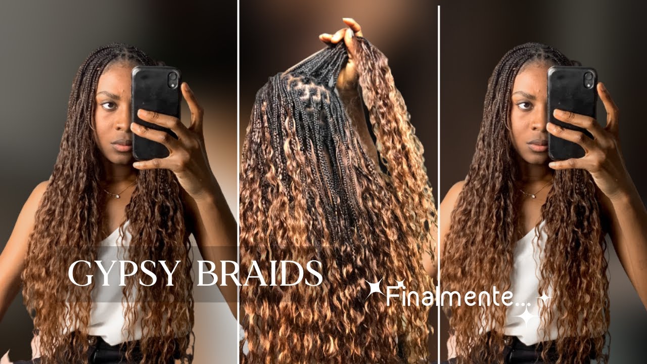 como fazer gypsy braids para iniciante | Pela primeira vez - YouTube
