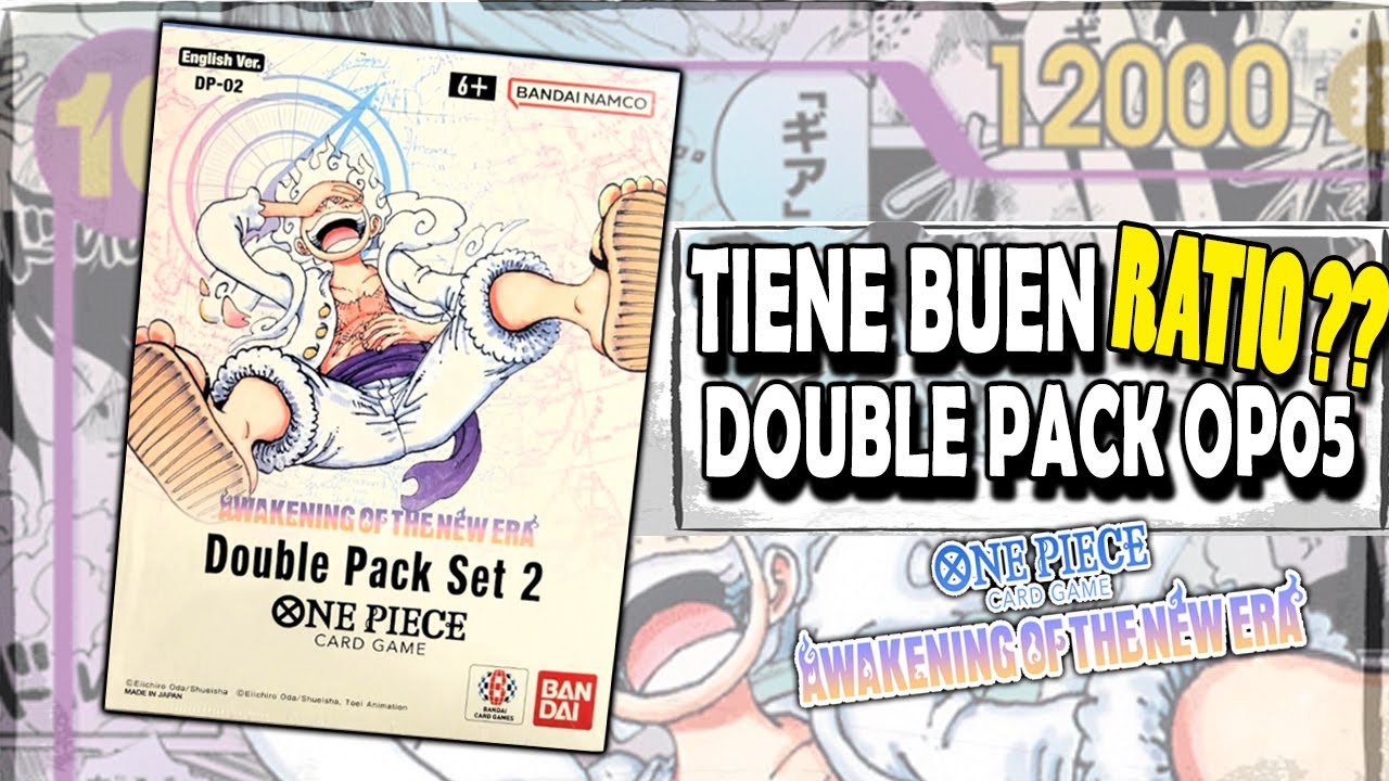 DOUBLE PACK set 2 OP05 🤯 AWAKENING OF THE NEW ERA 🏴‍☠️ ONE PIECE CARD ...
