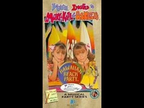 Opening To Your're Invited To Mary Kate & Ashley's Hawaian Beach Party 1996 VHS