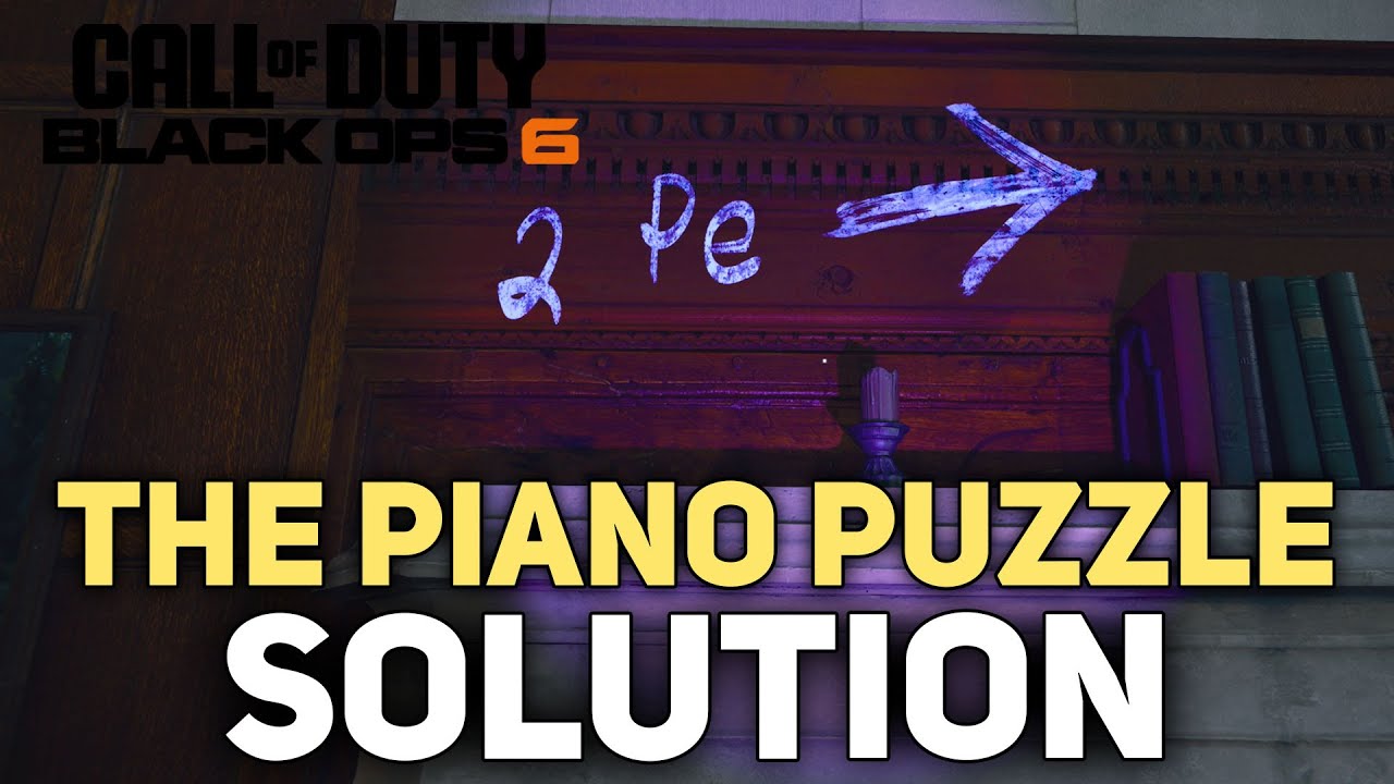 The Piano Puzzle Solution - Call of Duty Black Ops 6 - YouTube