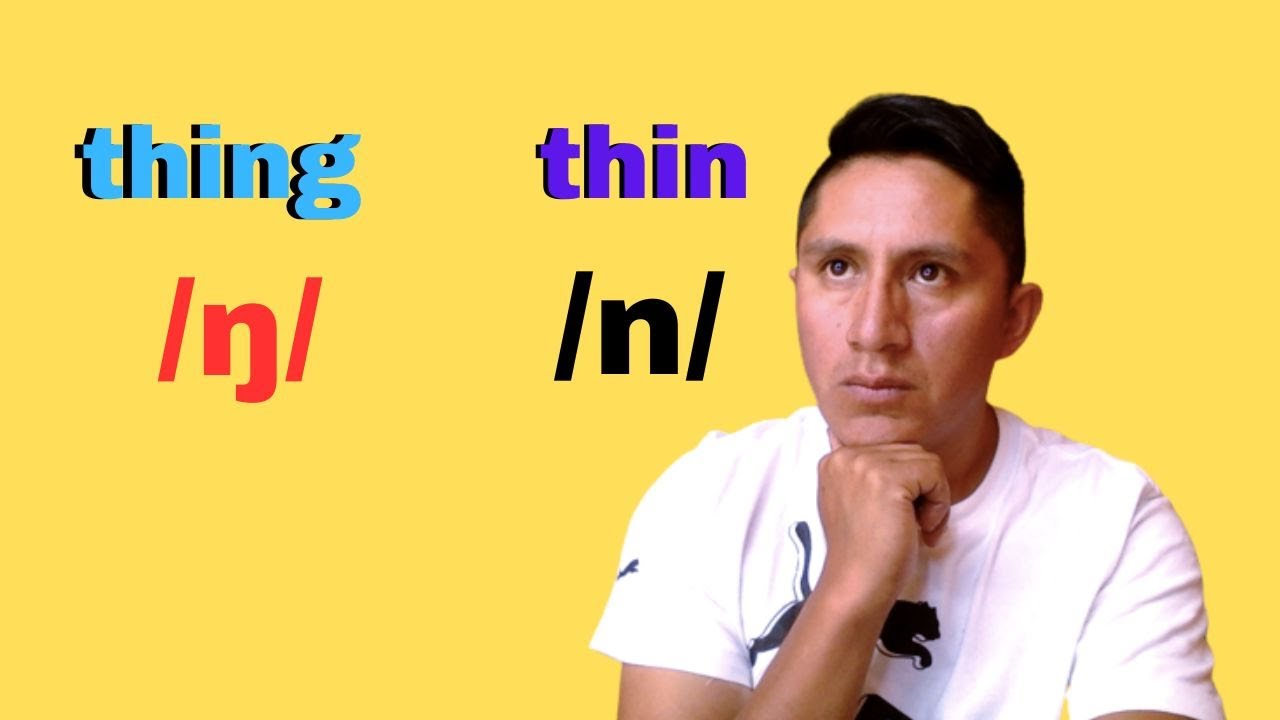 La N velar y alveolar en inglés - YouTube