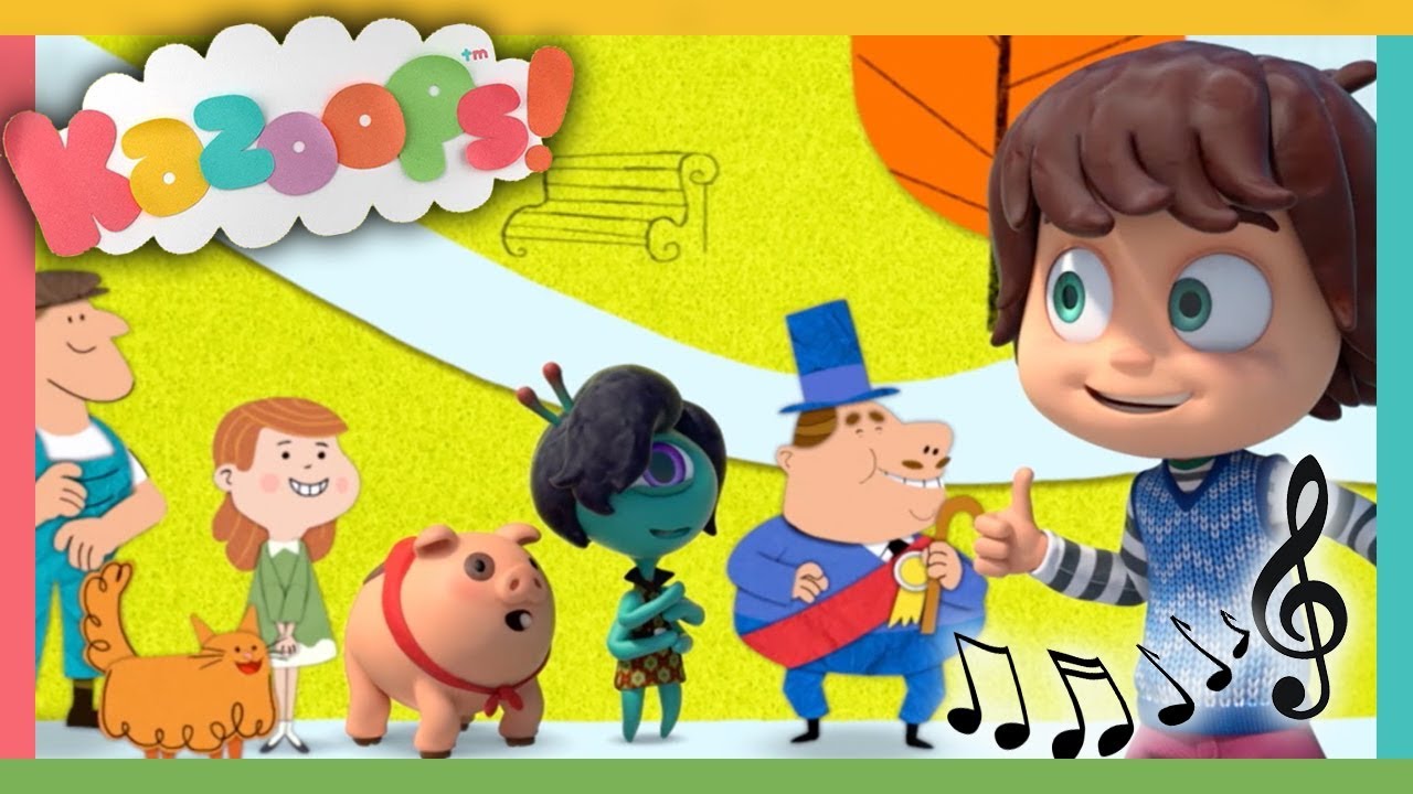 Kazoops! 🎶 SONGS 🏘 HAPPY TOWN 🎉 Cartoons for kids 2019 - YouTube