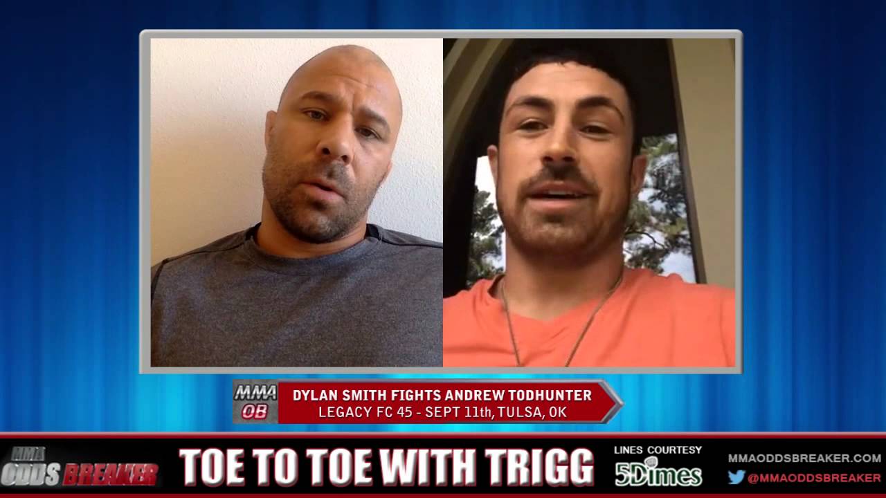 Legacy FC 45's Dylan Smith: 'I've tried to hold Andrew Todhunter ...