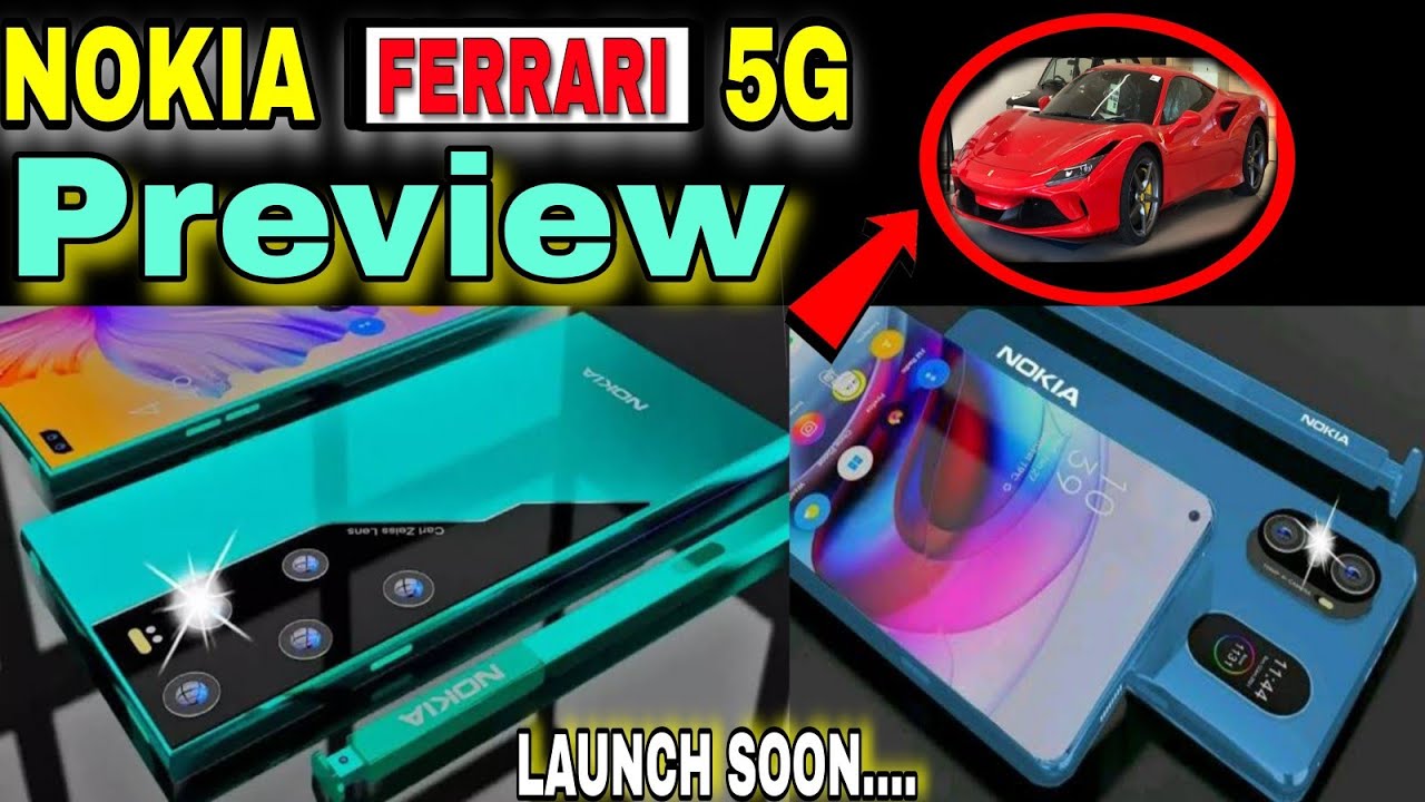 world' Superfast Nokia ferrari 5g full specification preview🔥|108📸#tech ...