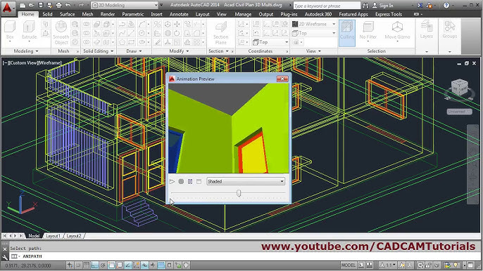 Autocad 3d Rendering