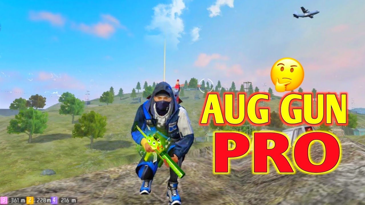 SOLO VS SQUAD// AUG GUN PRO🫢// RED NOMBER & RATE FIRE 🔥.. FREE FIRE ...