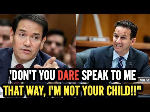 PISSED-OFF Marco Rubio FLIPS The Script On CLUELESS Democrat Senator BRIAN Schartz in Heated Hearing