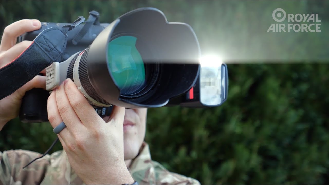 RAF National Apprenticeship Week | Photographer Apprentice - YouTube