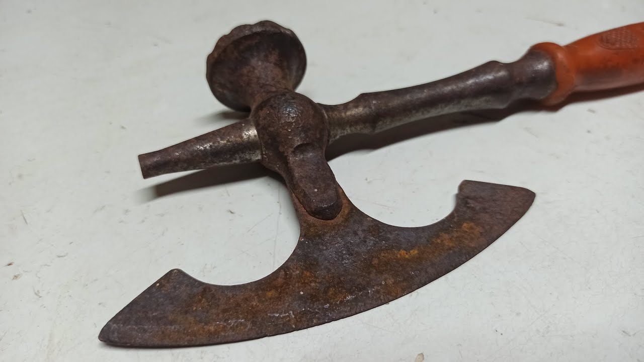 SOVIET MEAT AXE RESTORATION - YouTube
