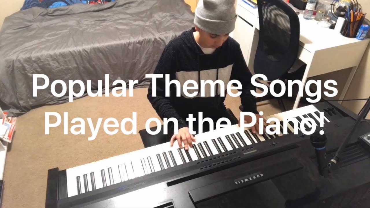 Popular Theme Songs Played on the Piano - Kalem Singh - YouTube