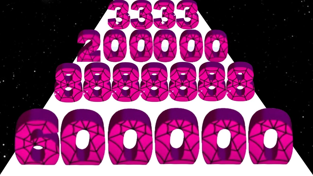 Number Rush: 2048 Challenge (vs) Number Run - All Level Gameplay ...