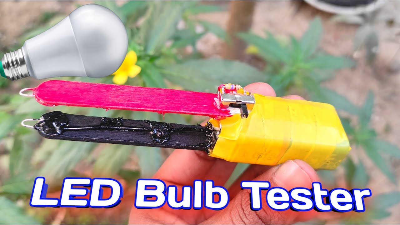 Smart Tester for LED Bulb Testing, how to make testing device, homemade ...