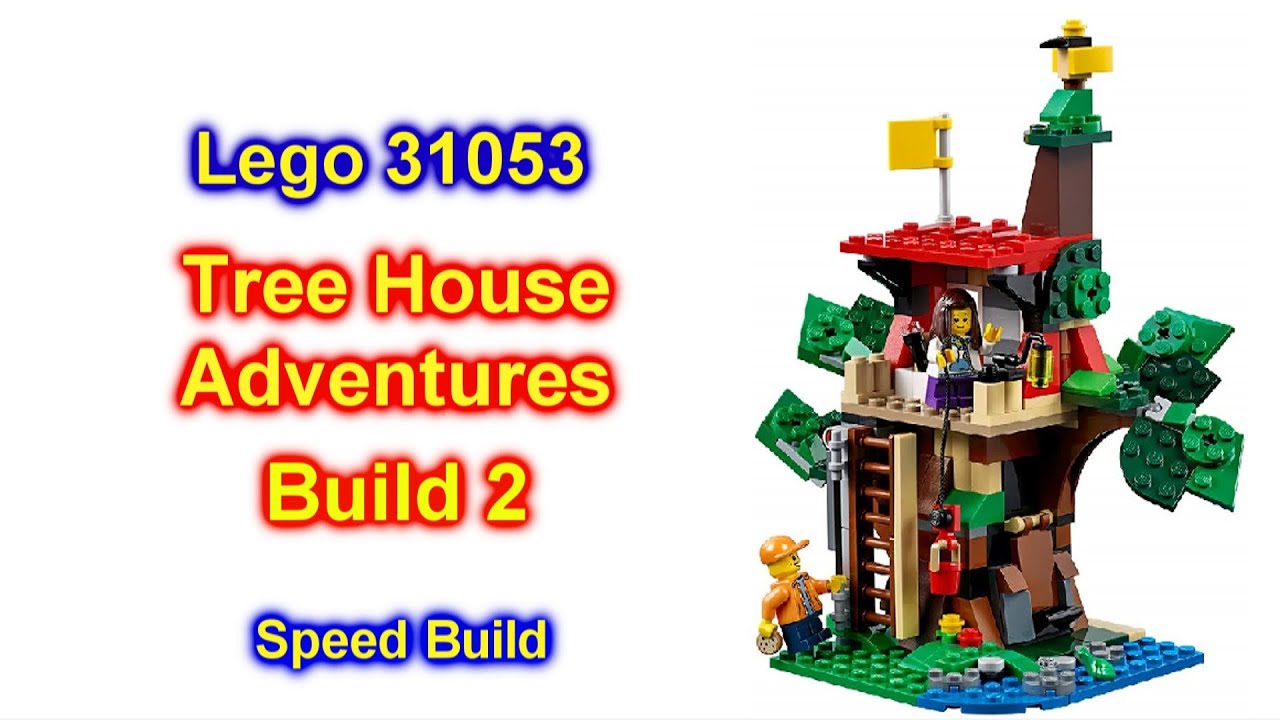 Lego 31053 Creator: Tree House Adventures 3 In 1 Unbox and Build #2 ...