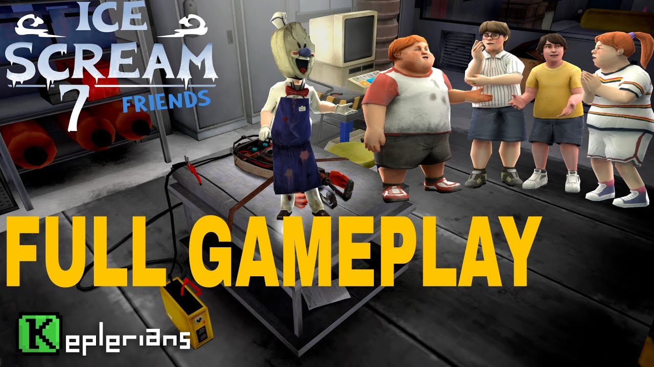ice scream 7 gameplay @Mahmodplayz9233 - YouTube