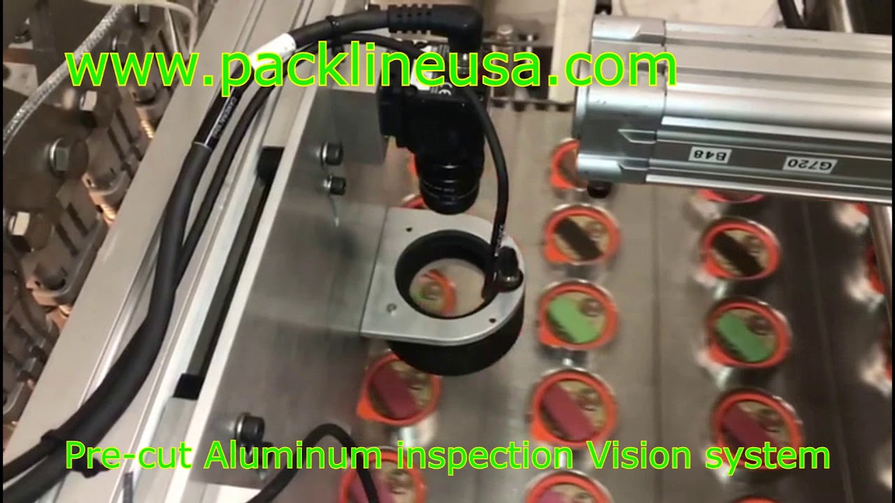 Pre Cut Aluminum inspection Vision system - YouTube