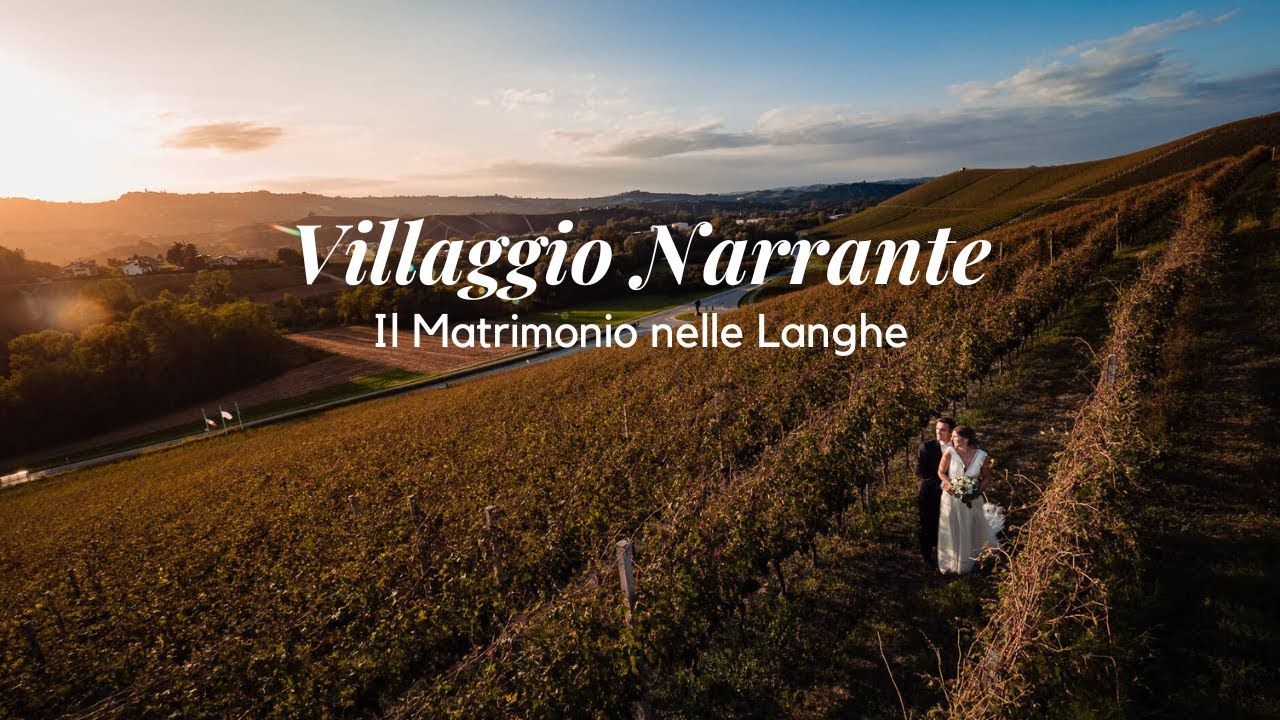 Villaggio Narrante in Fontanafredda. Il matrimonio nelle Langhe - YouTube