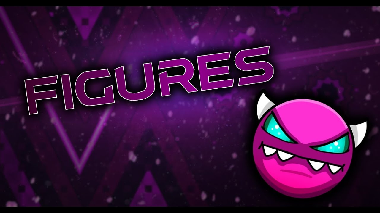 EASY NINE CIRCLES! // "Geometry Dash" - Figures By: Glittershroom ...