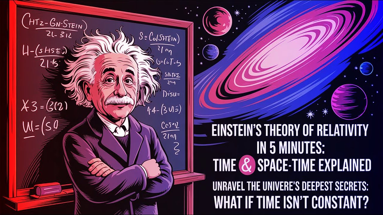 Einstein's Theory of Relativity in 5 Minutes: Time Dilation & Space ...