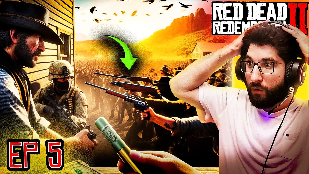 ARTHUR VS 1000000 MAFIA ARMY | RDR2 GAMEPLAY#5 - YouTube