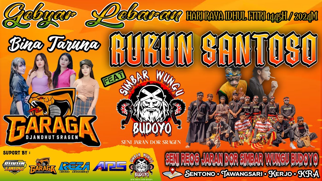 LIVE TUNDA GARAGA JANDHUT SRAGEN FEAT REOG SIMBAR WUNGGU BUDOYO KARANG ...