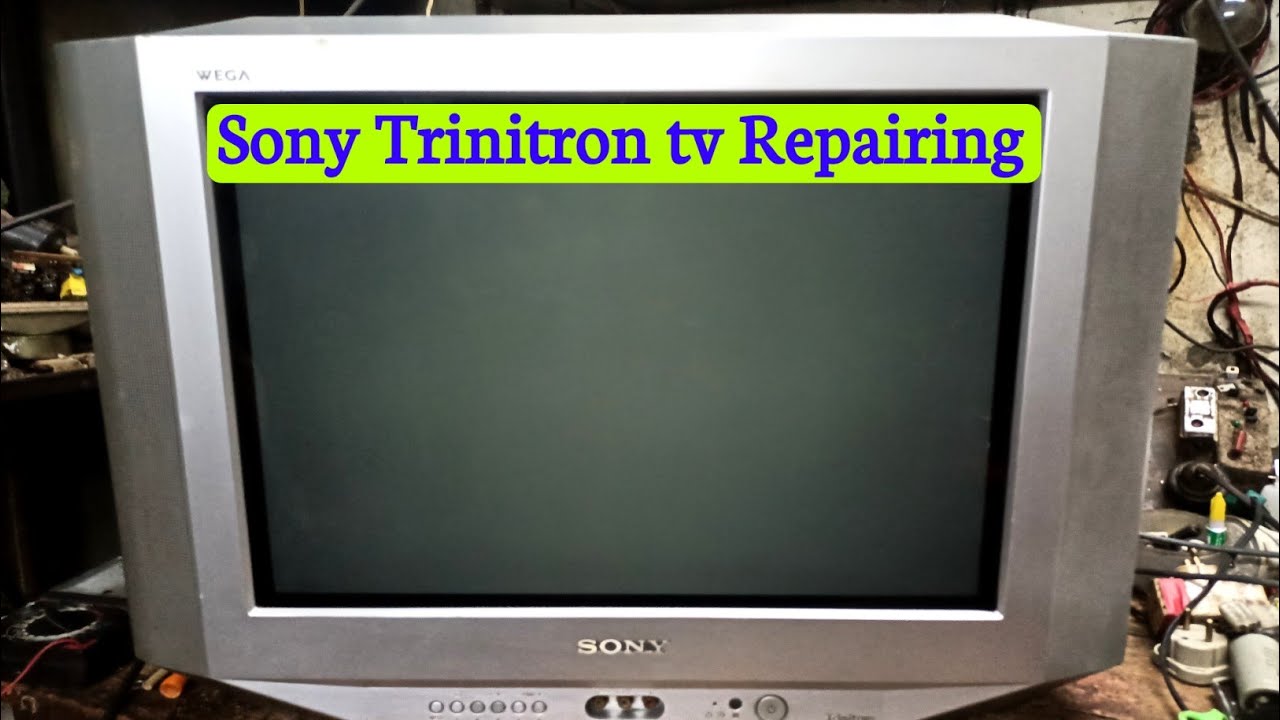 sony trinitron tv repair | Sony crt tv switching problem | tv repairing ...