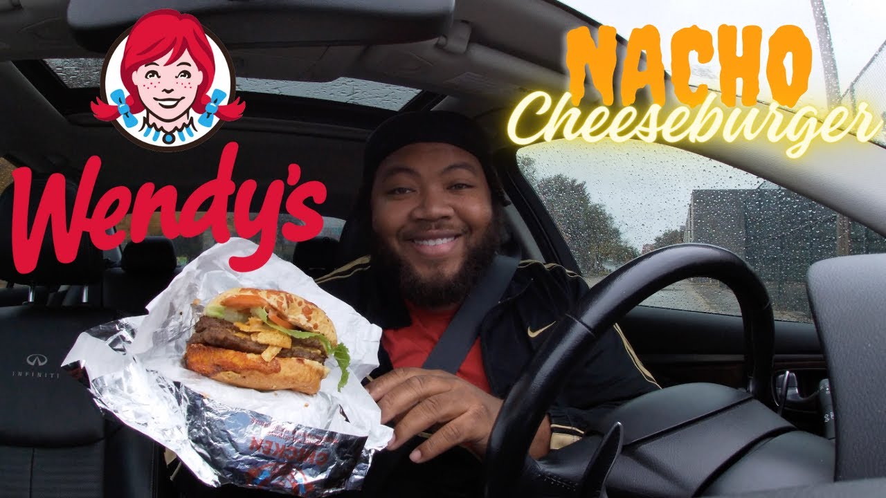 Wendy's New Loaded Nacho Cheeseburger!! - YouTube