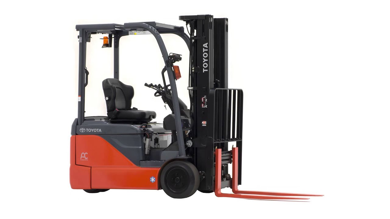 Toyota Material Handling | 360º Products: 3-Wheel Electric Forklift ...
