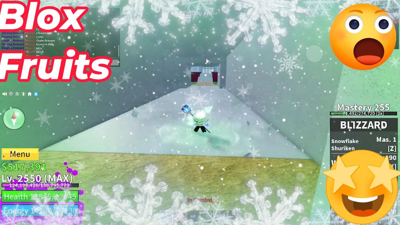 Roblox Blox Fruits buying and leveling up the Blizzard Fruit! - YouTube