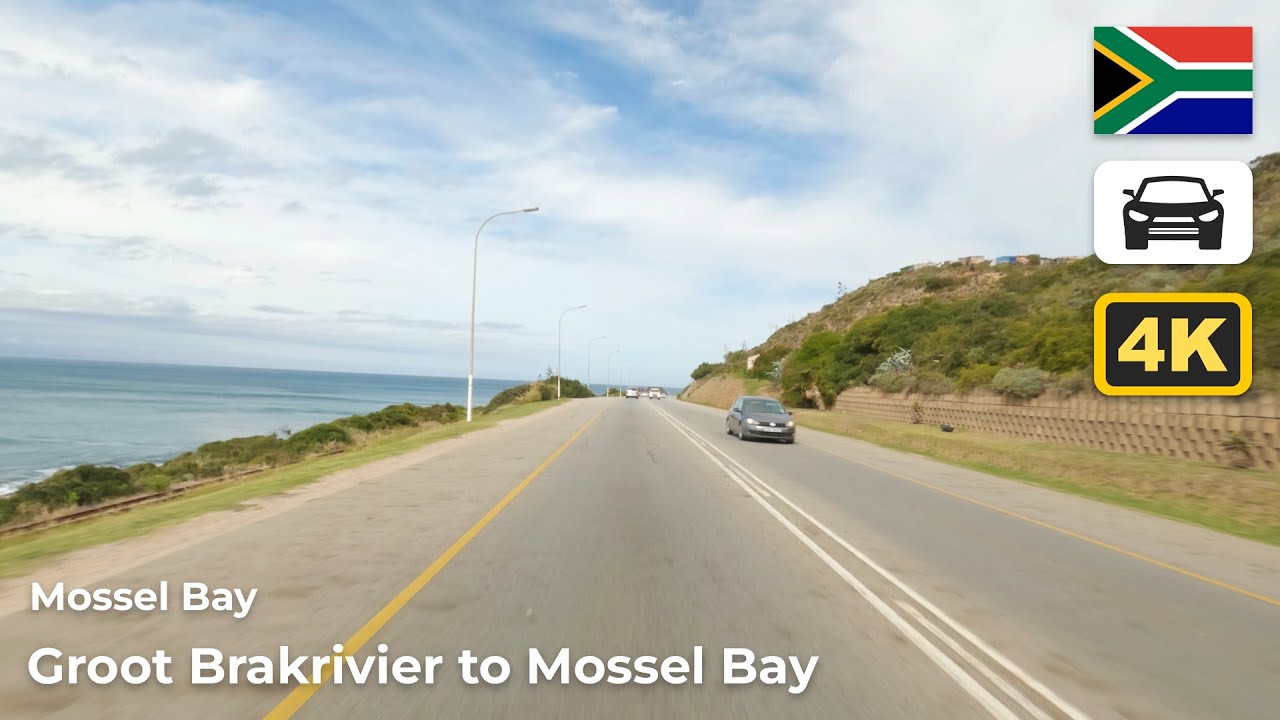 South Africa, Mossel Bay - Drive from Groot Brakrivier to Mossel Bay ...