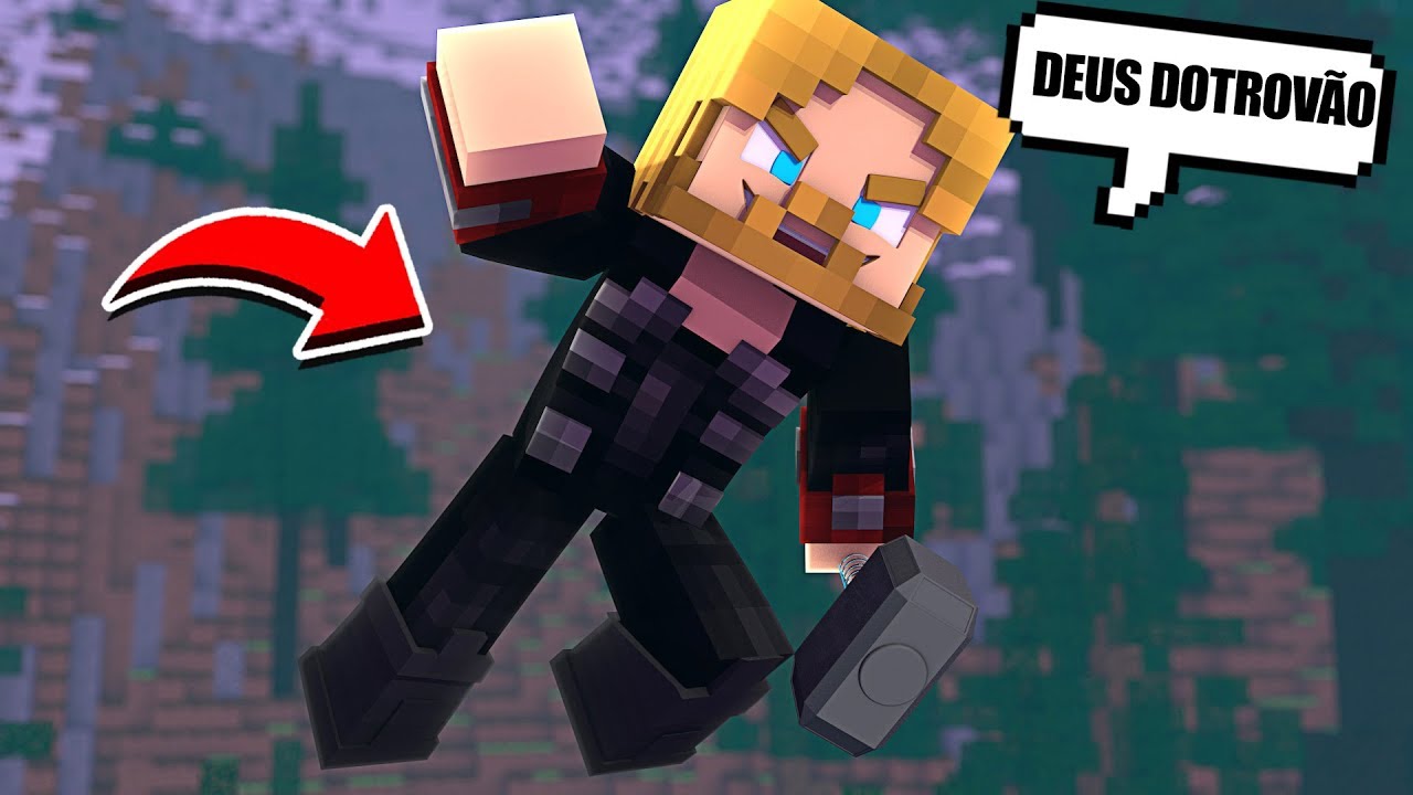 Minecraft: PARKOUR HACKER - FILHO DO THOR ‹ TESIVE › - YouTube