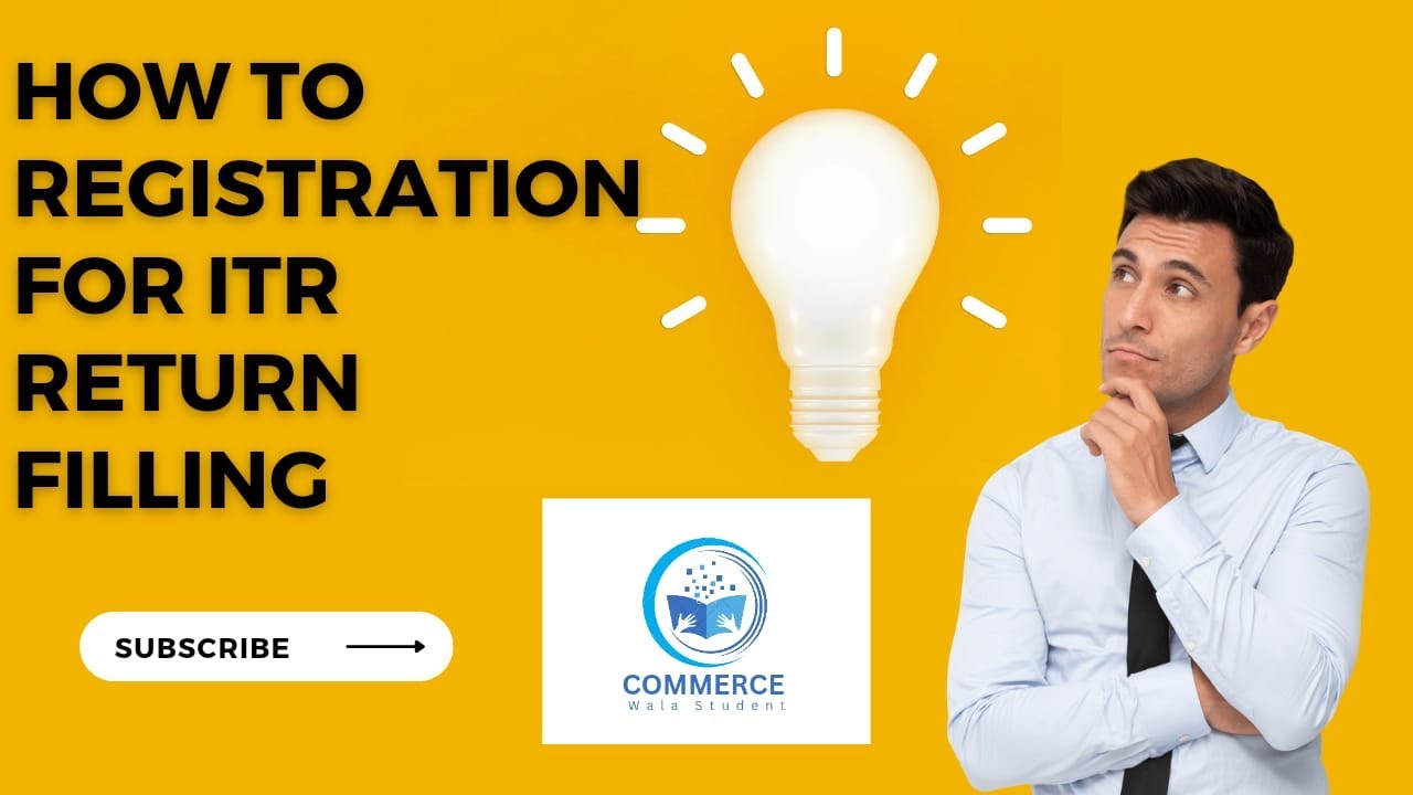 How to registration for itr filling. - YouTube