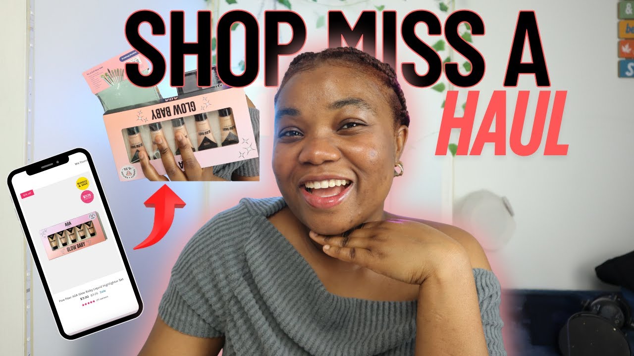 SHOP MISS A Makeup Haul | Budget Beauty Finds! - YouTube
