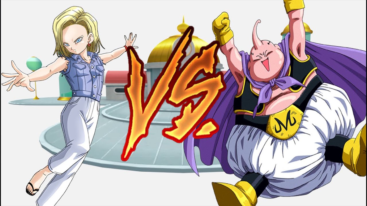 Androide 18 VS Majin Boo (DRAGON BALL FIGHTERZ) - YouTube