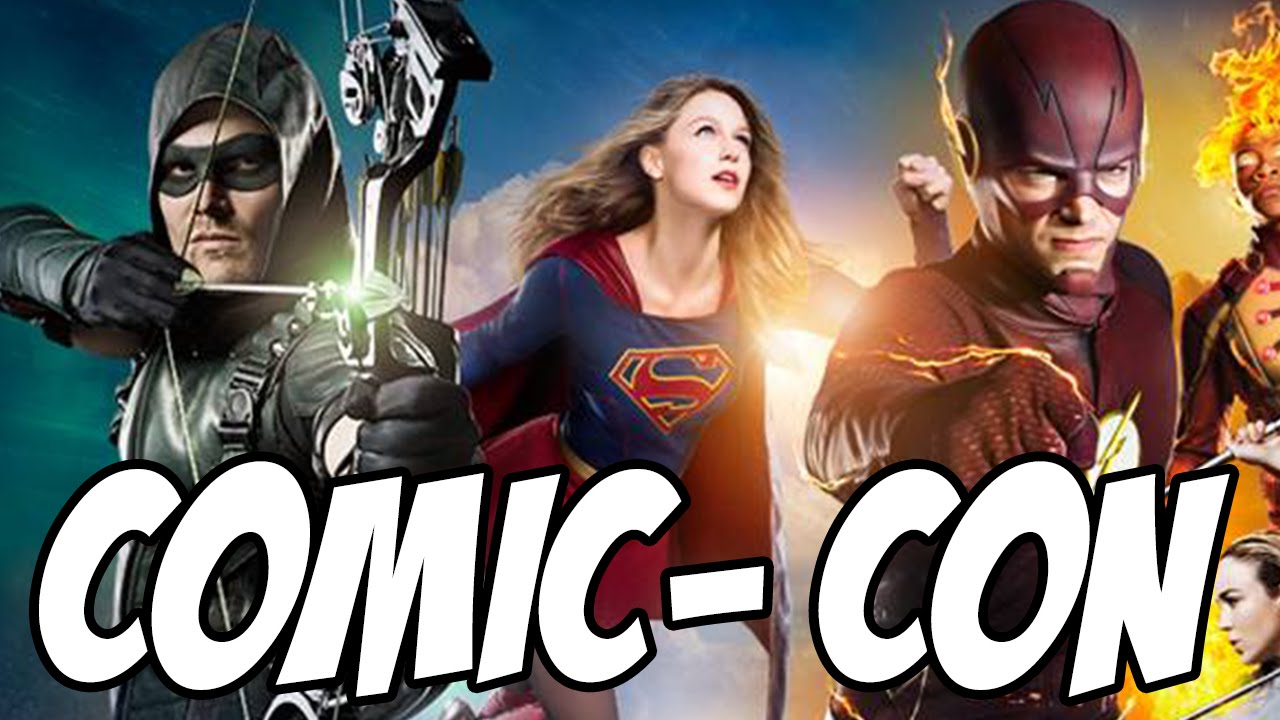 The Flash Season 3 Crossover Comic-Con Breakdown - YouTube