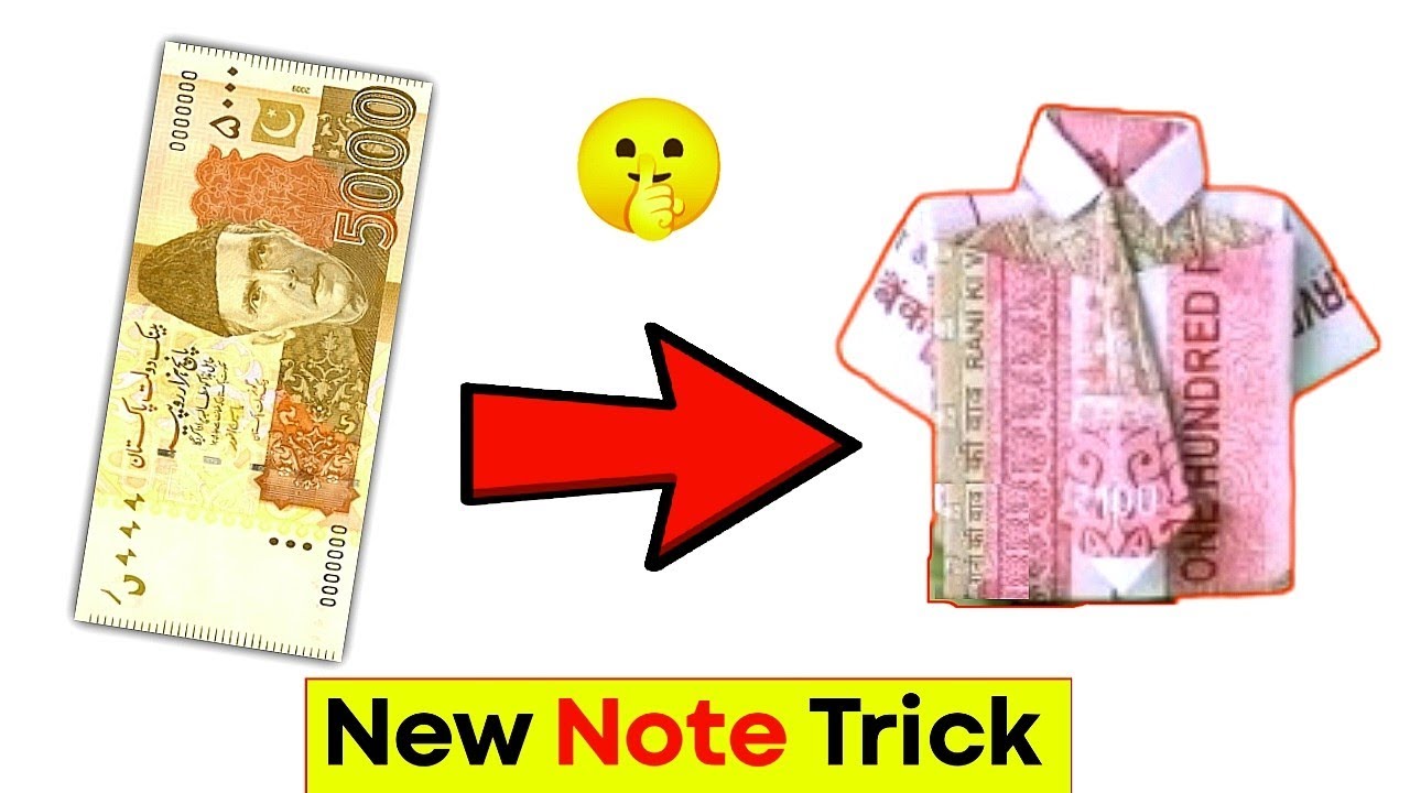 New Note Trick 2025 🤫 | New Money Trick - YouTube
