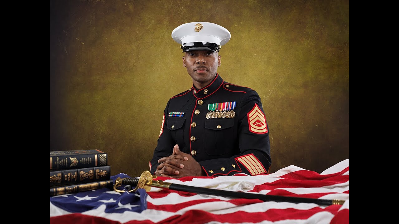 Gunnery Sergeant Marcus Lewis, U.S. Marine Corps www.heroesinfocus.com ...