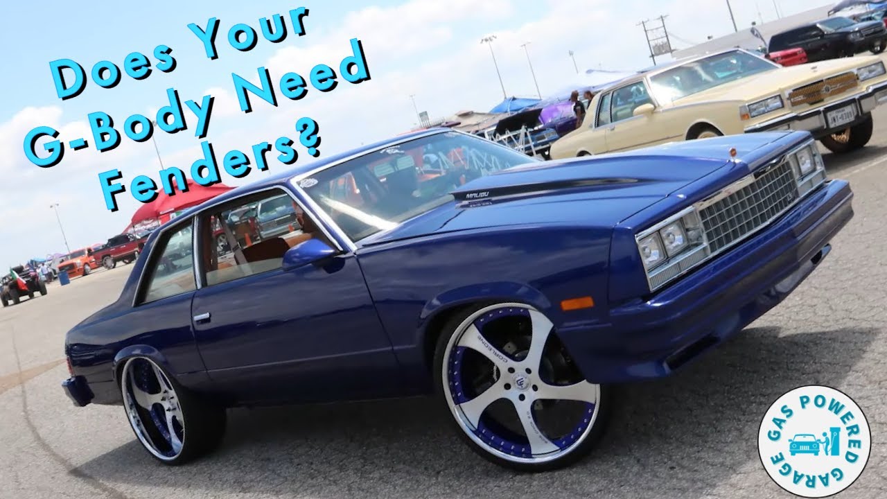 G-Body Chevy vs Pontiac Fender Comparisons - YouTube