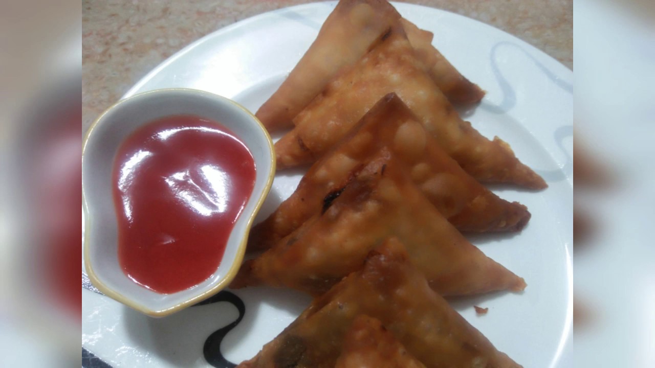 CHICKEN CHEESE SAMOSA ( CHICKEN SAMOSA) ( SAMOSA RECIPE) - YouTube