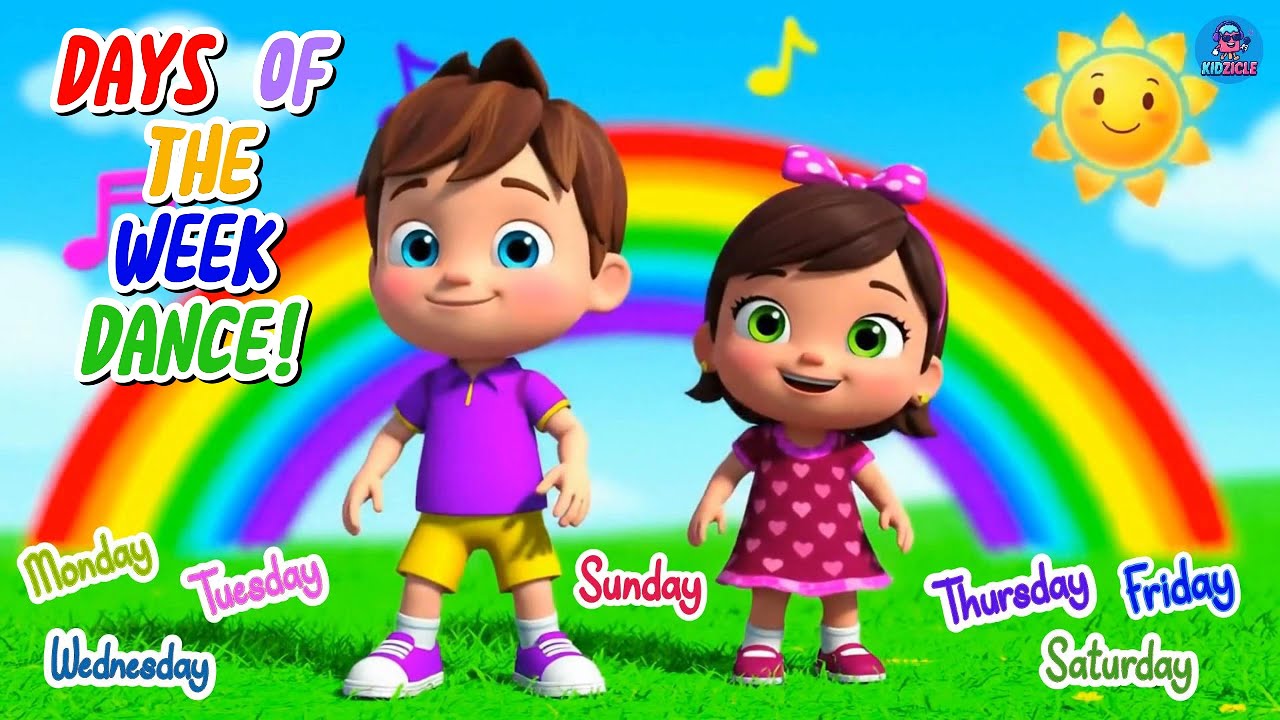 🎶 Days of the Week Dance! Learn & Groove with Counting Songs for Kids ...