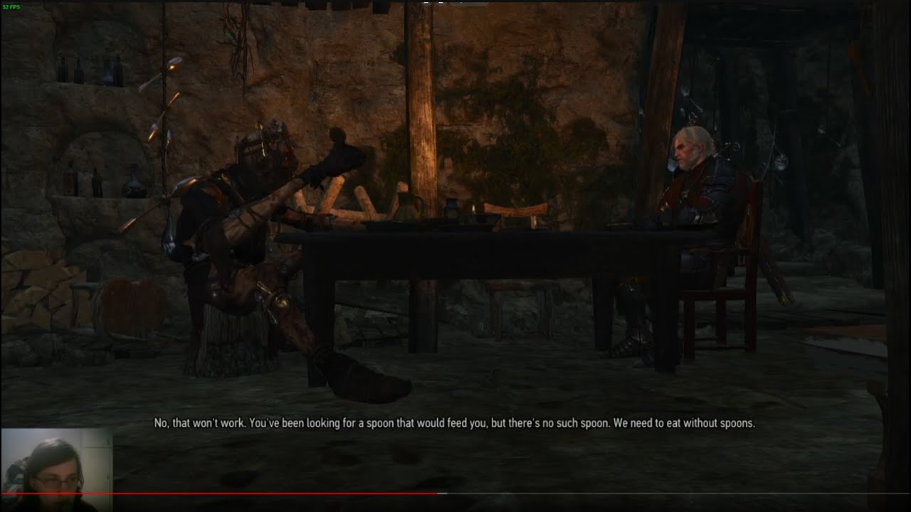 The Witcher 3: Wild Hunt - La Cage Au Fou Objective / Eating With ...