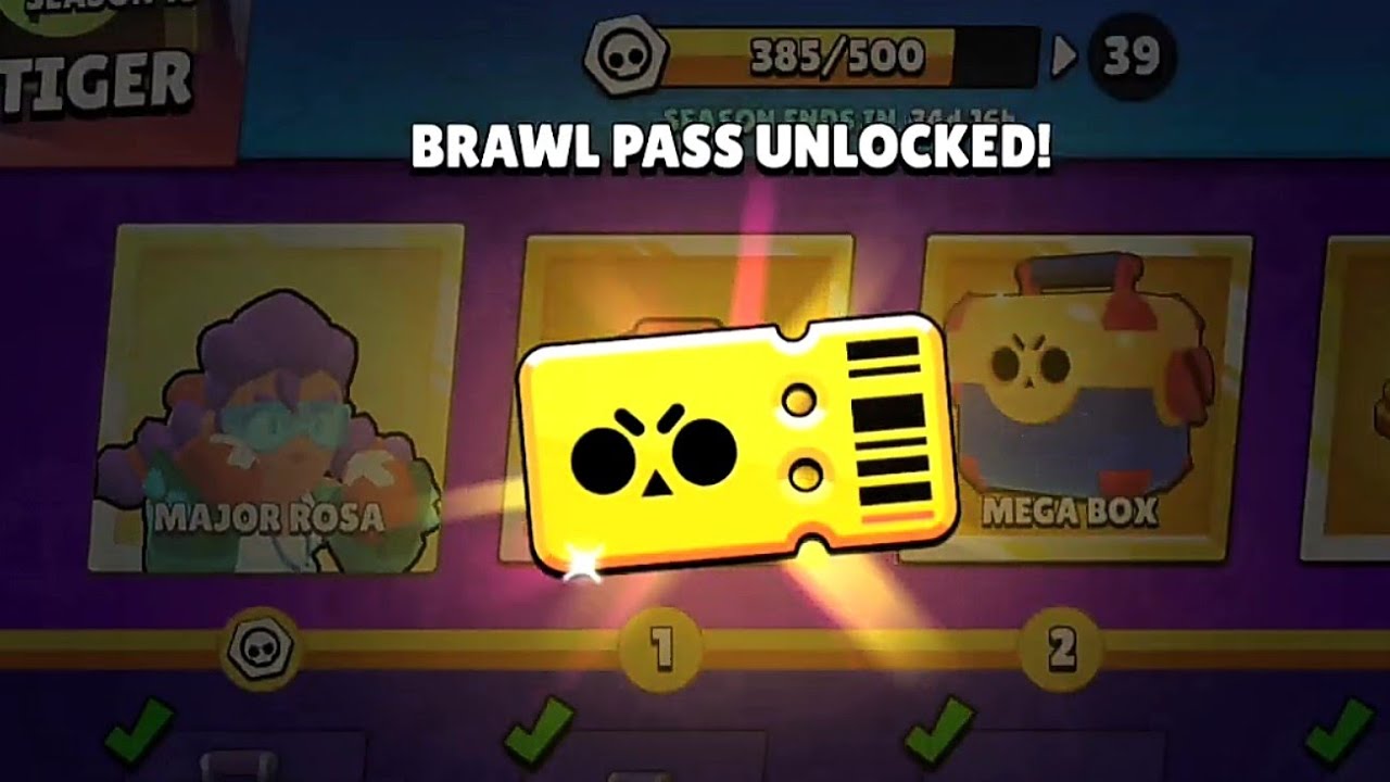 BRAWL PASS SEASON 10 oppening | #brawlstars #game #theyearoftiger #2022 ...