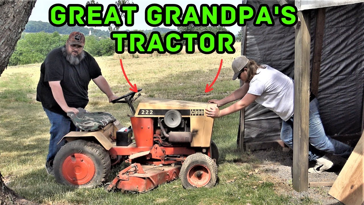 WILL IT START?? TRYING TO GET GREAT GRANDPA'S TRACTOR RUNNING AGAIN ...