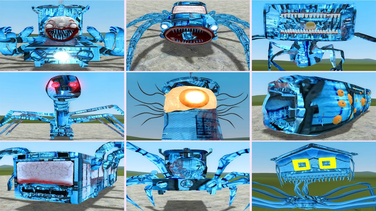 All Monster Cursed Charles,Cursed Car Eater,Cursed Thomas,Cursed Bus in ...