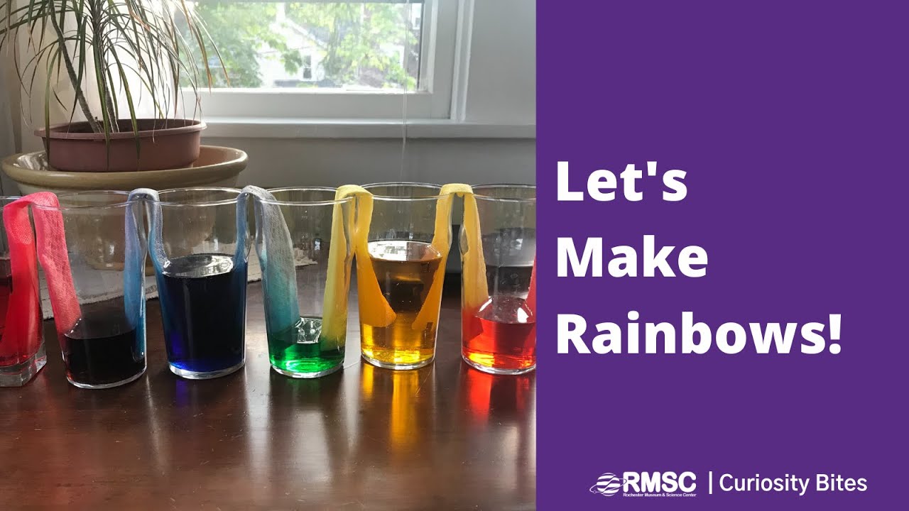 Science at home: How to make a rainbow! - YouTube